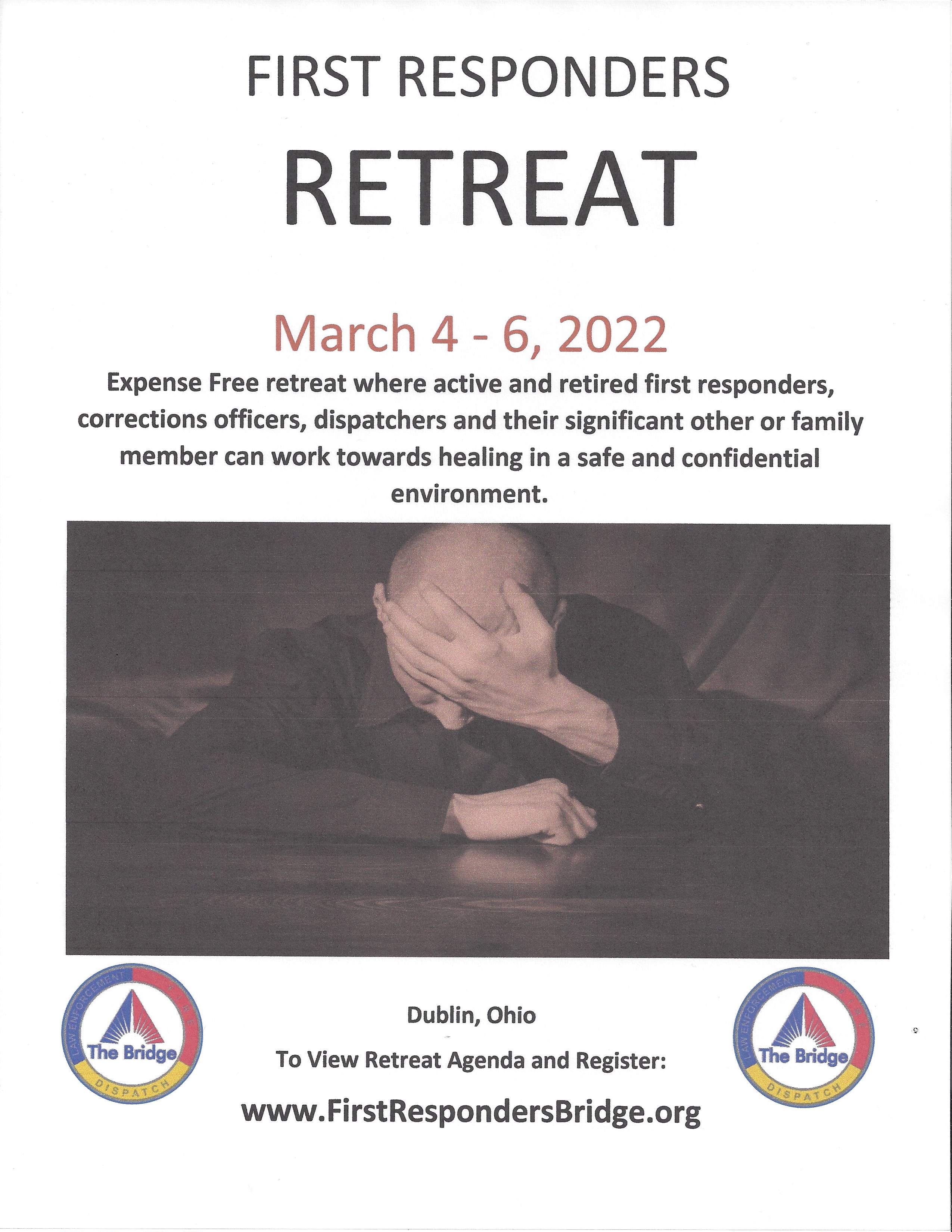 Welcome to the Retreat – October 2021 – First Responders' Bridge